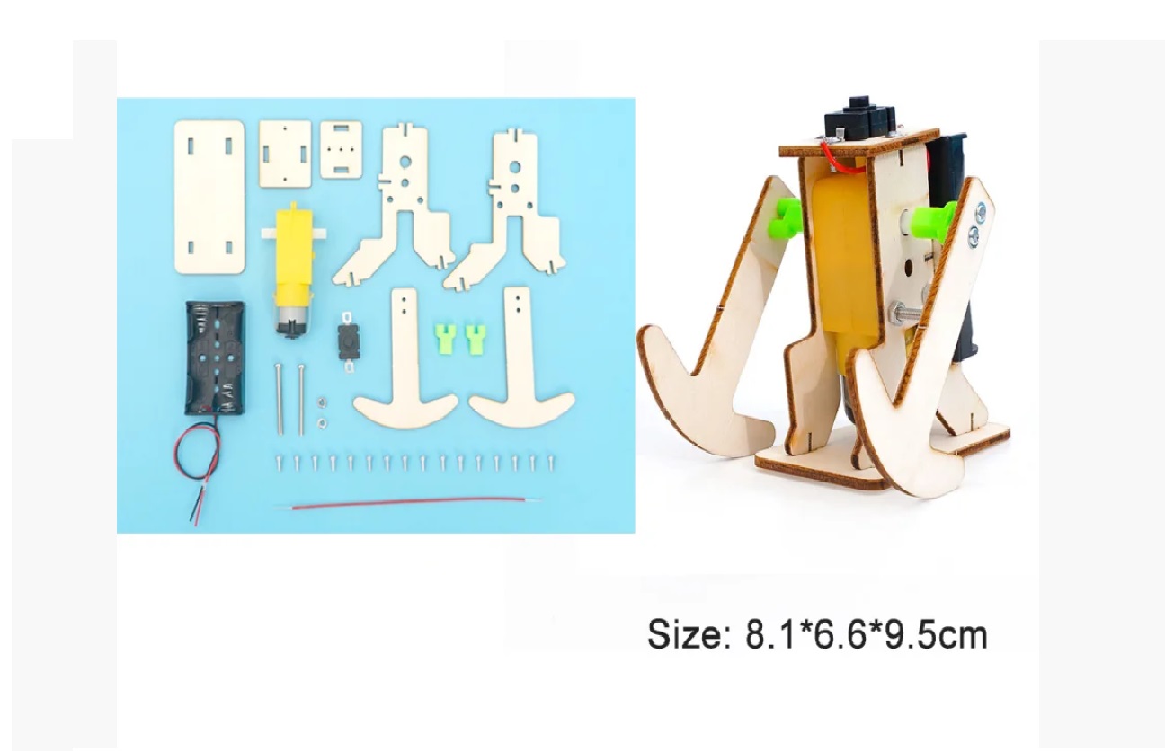 PROYECTO/KIT ROBOT ERRANTE CAMINANTE (PARA ARMAR) - edutronicas